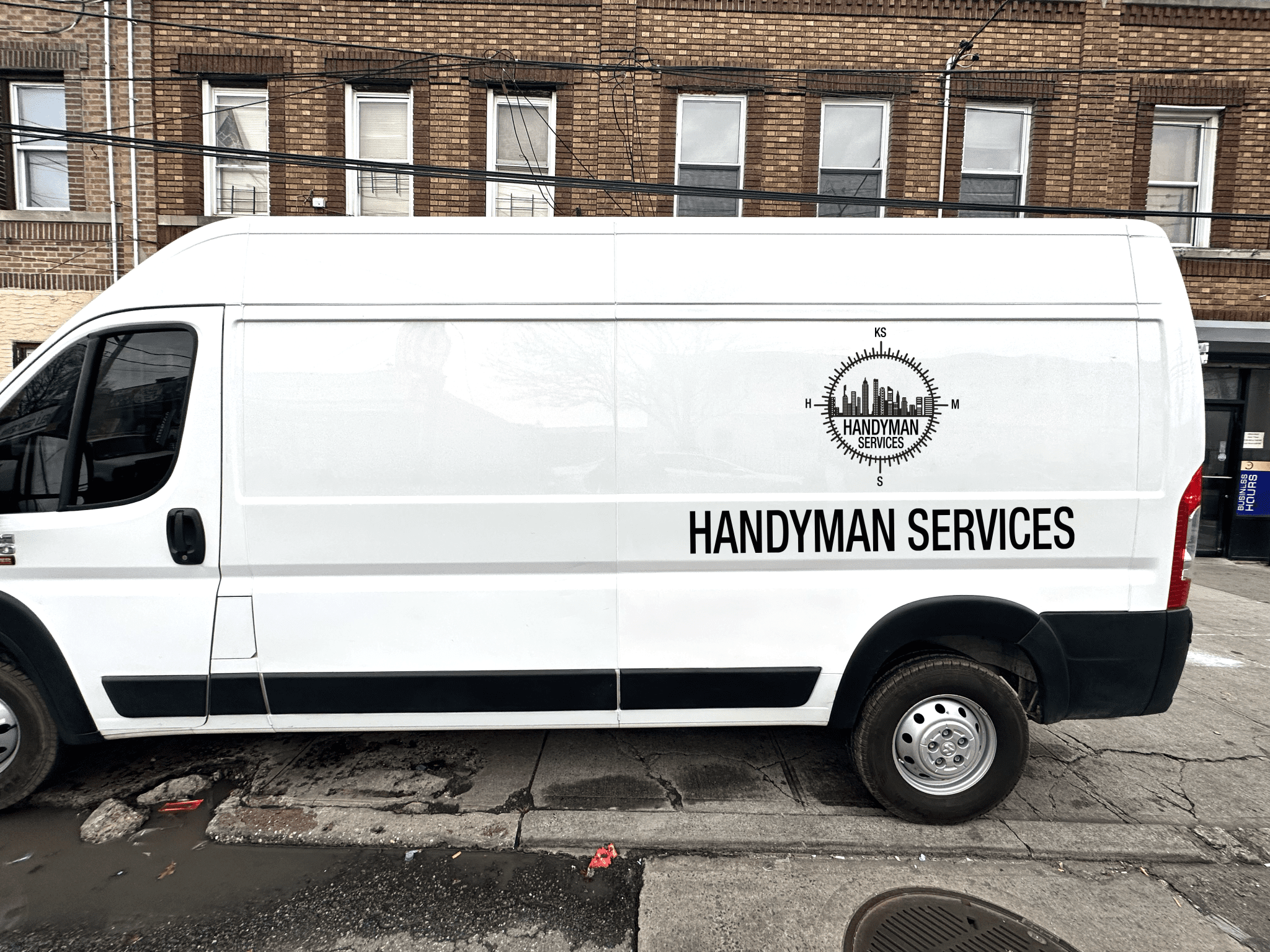 Truck and Van Lettering - Village Signs & Graphics