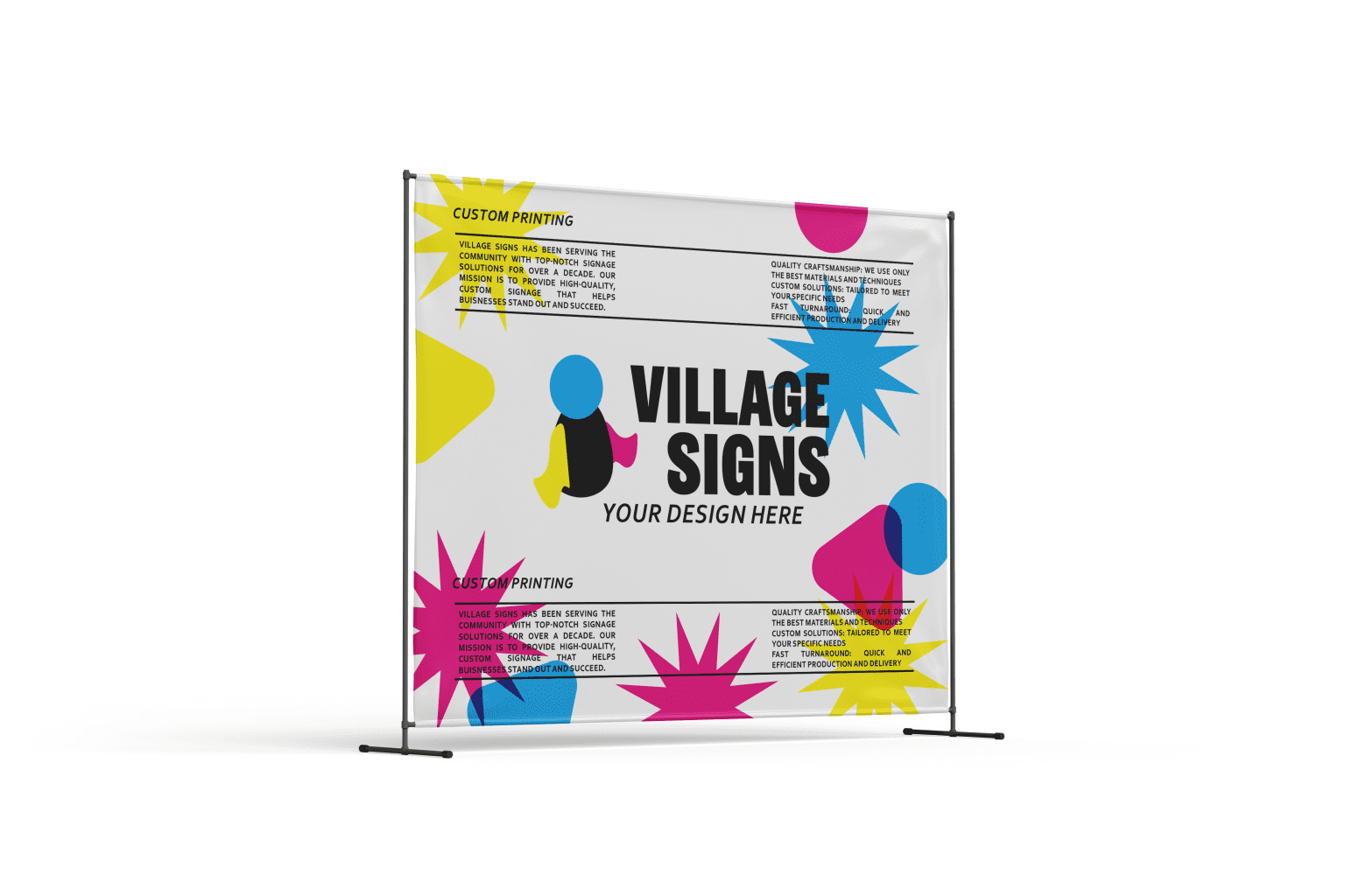 Trade Show Display - Village Signs & Graphics